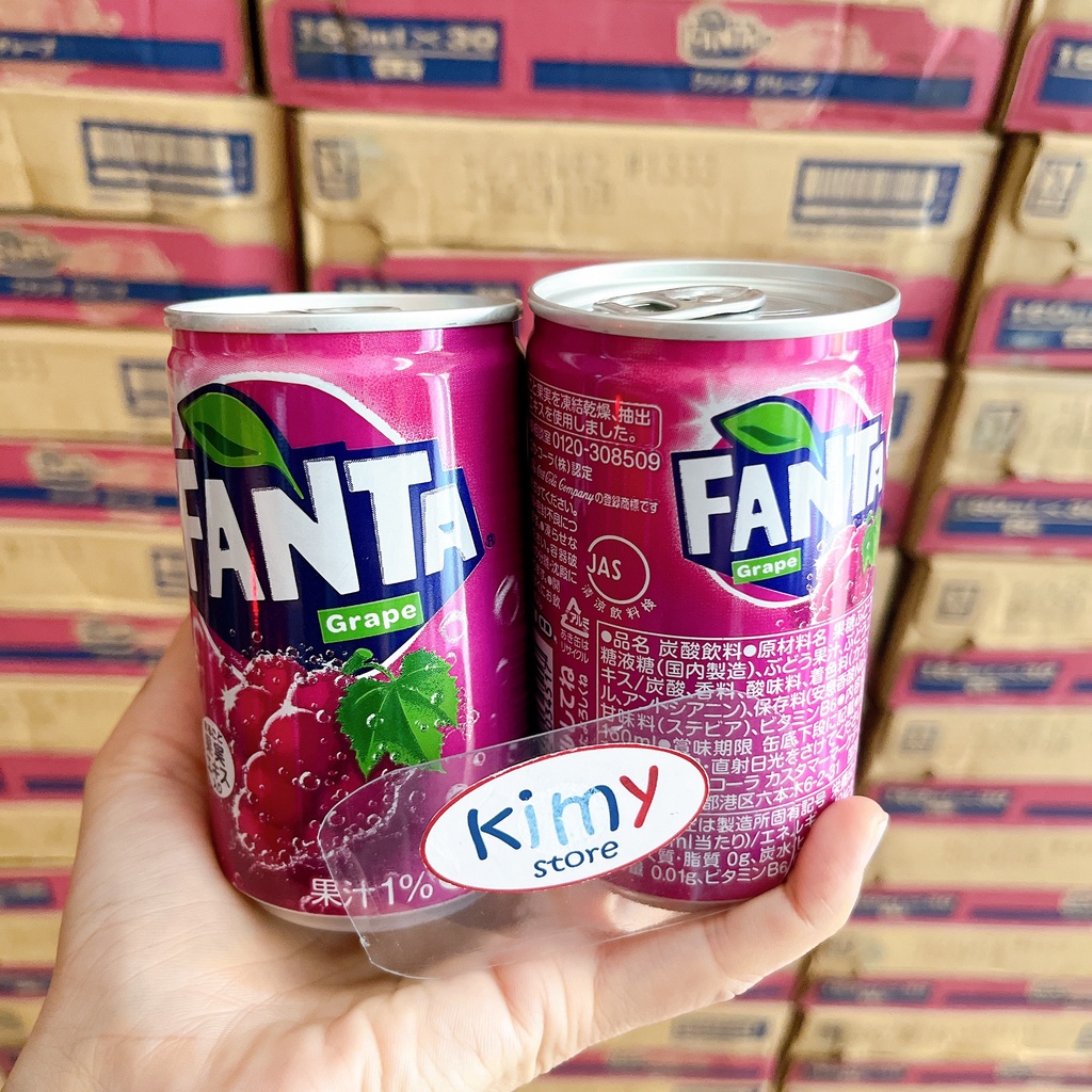 Mua Nước ngọt Fanta cam tươi và nho tím - Nhật bản giá rẻ nhất | TecKi.Vn