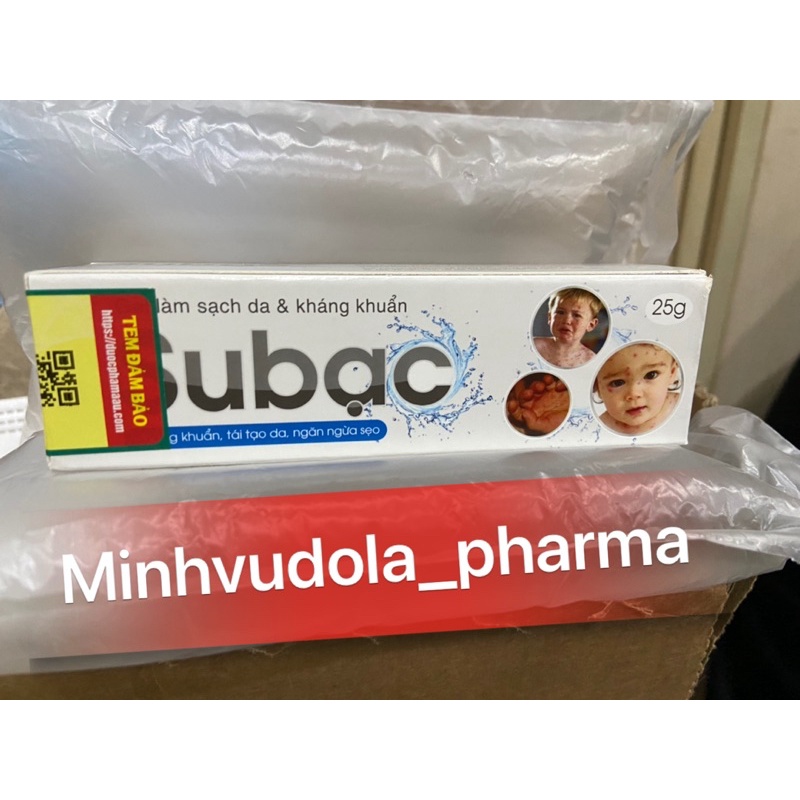 Gel Subac sát khuẩn tái tạo da, bôi thuỷ đậu tại Hà Nội có giá sỉ Toàn ...