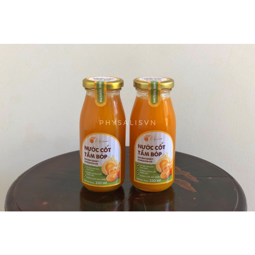 Mua Combo 2 chai nước cốt Tầm Bóp Nam Mỹ nguyên chất cô đặc tặng 1 hộp Tầm Bóp tươi 100g trị giá ...