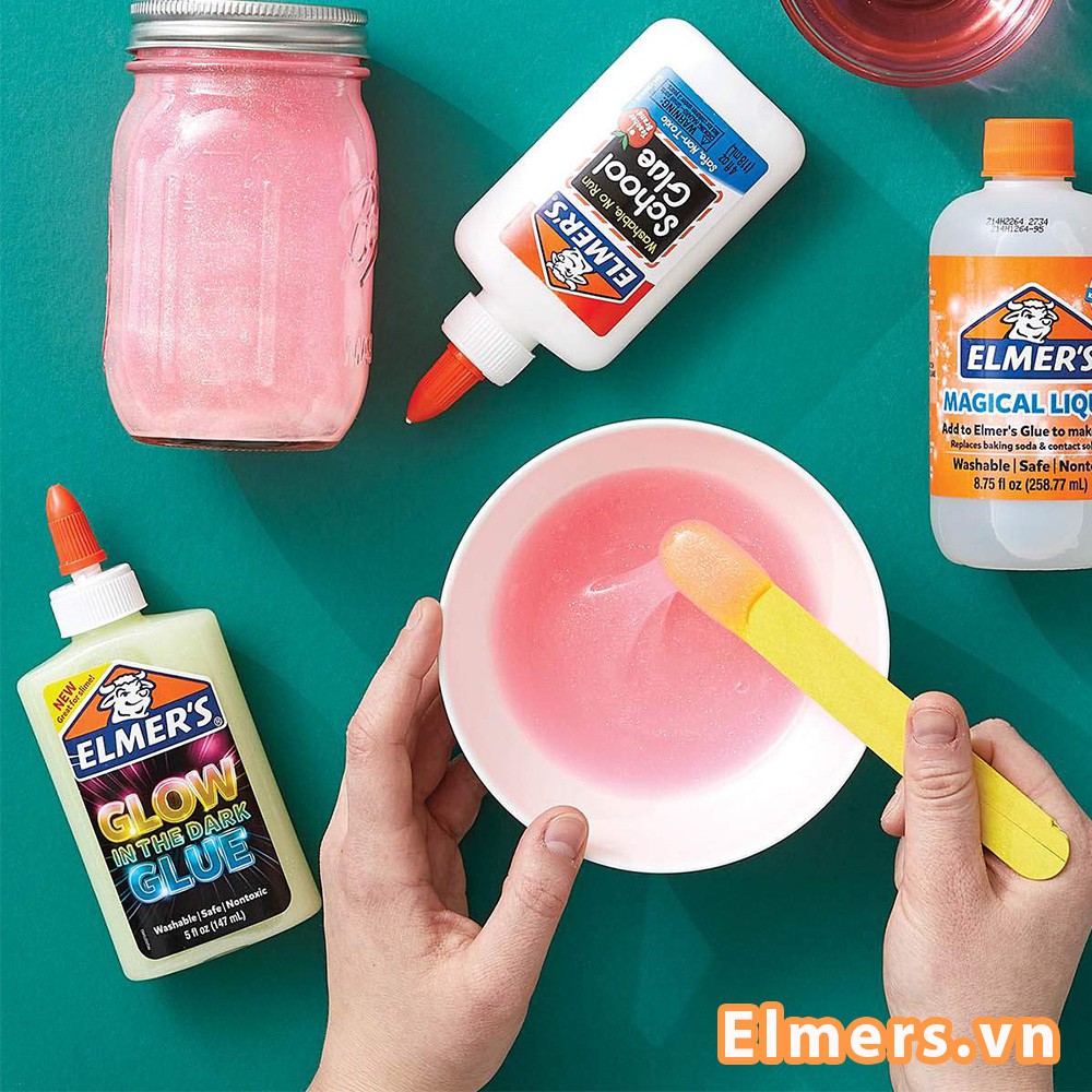 Hướng dẫn cách làm slime phát sáng Từng bước với nguyên liệu đơn giản