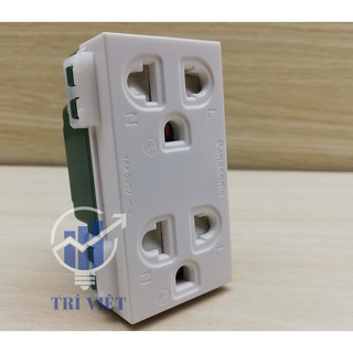 [Chính hãng] COMBO 10 Ổ CẮM KHỐI 3 CHẤU PANASONIC WEV1582SW | Shopee ...