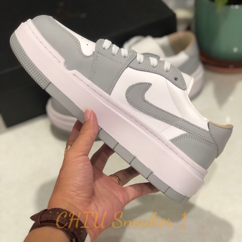 Mua Giày thể thao tăng chiều cao nam nữ Jordan cổ thấp đế cao giày ...