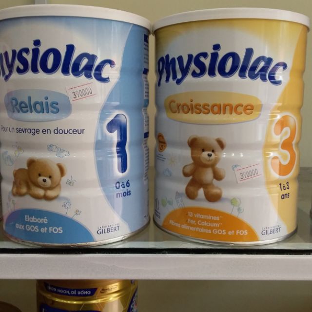 sữa physiolac số 1 và số 3 lon 90pg | Shopee Việt Nam