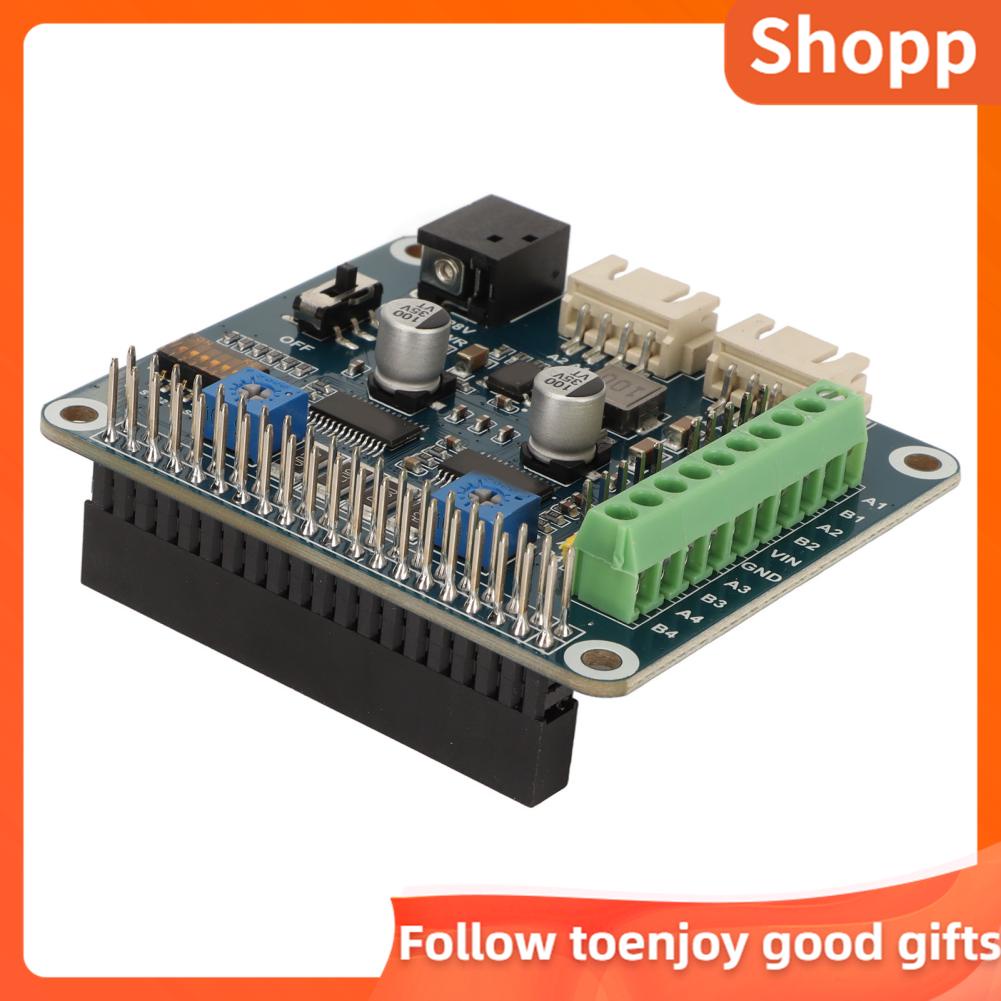 Shopp Stepper Motor HAT Drives 2 Motors Up to 1/32 Microstepping for 3D ...