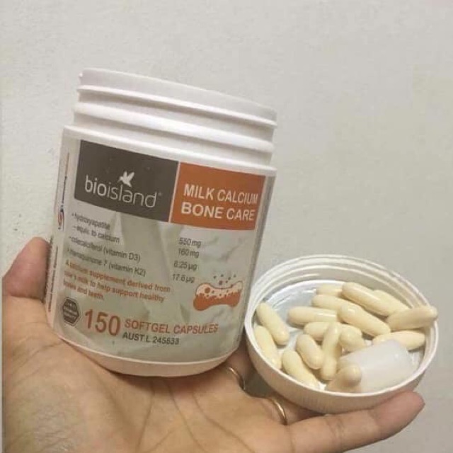 Canxi sữa Bioisland 150v | Shopee Việt Nam