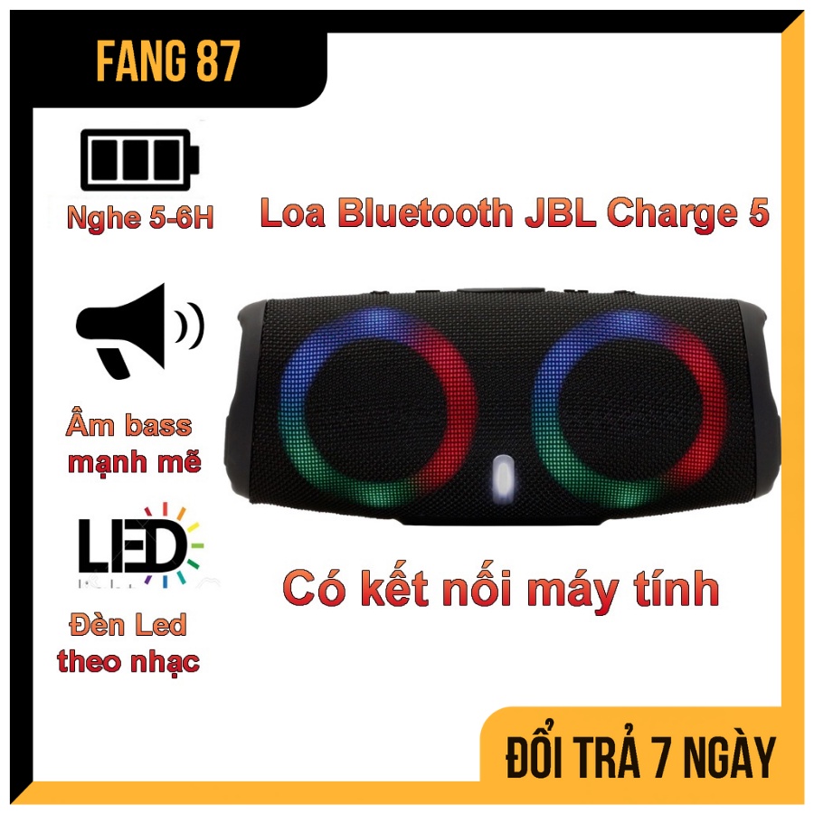 Mua Loa bluetooth jpl charge 5 không dây 2021 âm thanh lớn bass khỏe ...