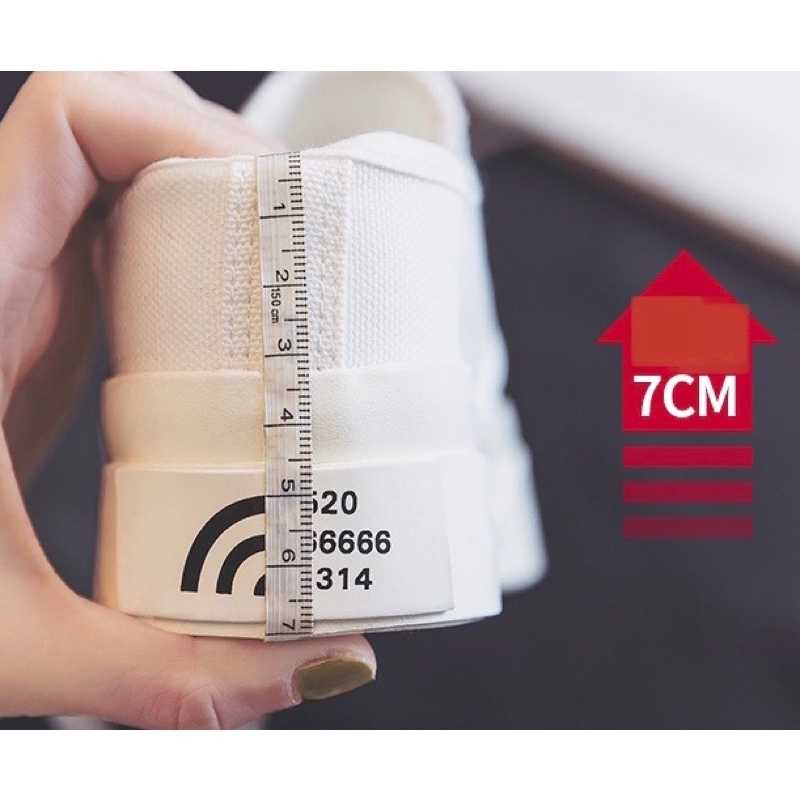 Giày Thể Thao Nữ Đế Cao Độn Đế Cao 8cm G1793 G1596 Mang Đi Học Đi Chơi ...