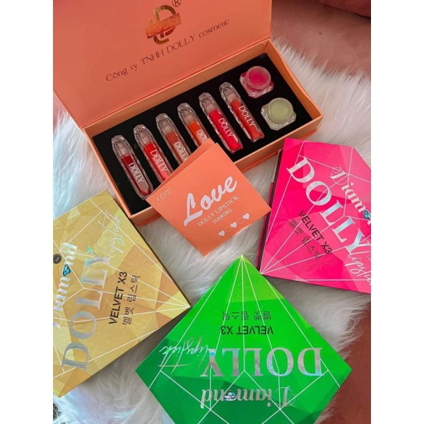 Mua SON DOLLY DIAMOND son siêu rẻ mềm môi chuẩn màu nhất Việt nam mua 1 ...