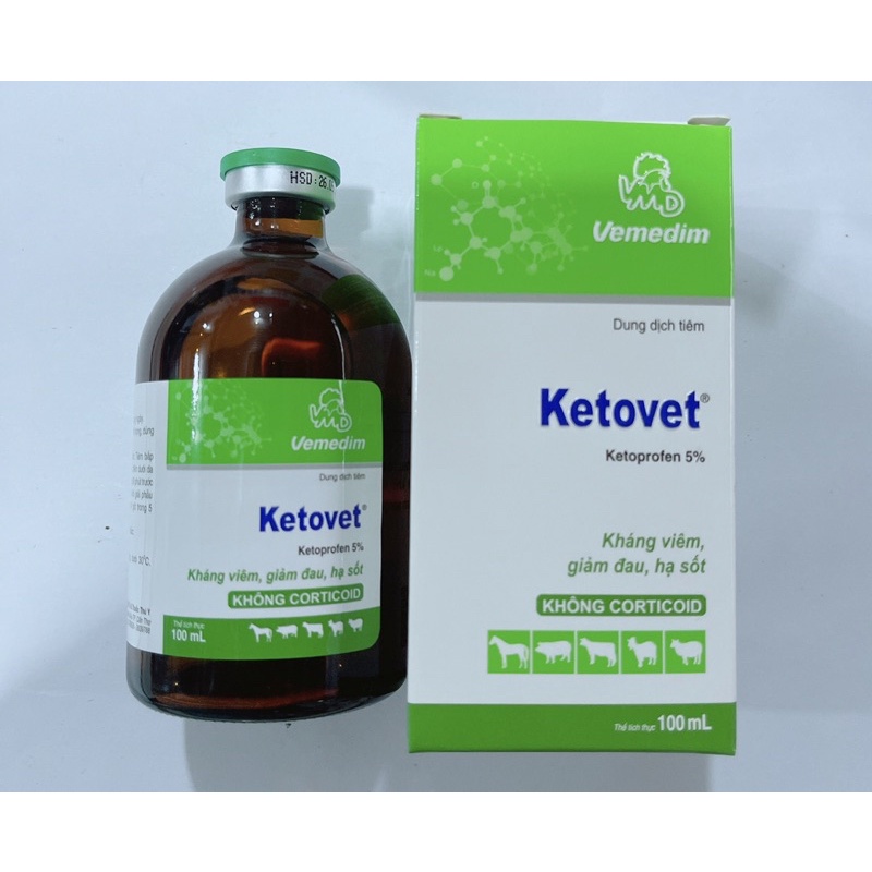 Ketovet 100ml- Giảm nhiệt, Hạ sốt an toàn , nhanh chóng | Shopee Việt Nam