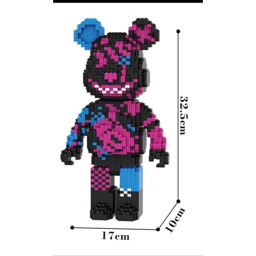 Đồ chơi lego Gấu Bearbrick lắp ráp mô hình cỡ lớn Hàng Đẹp bear brick ...