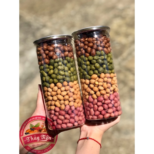 [600gr] Đậu phộng Da Cá mix 4 vị | Shopee Việt Nam