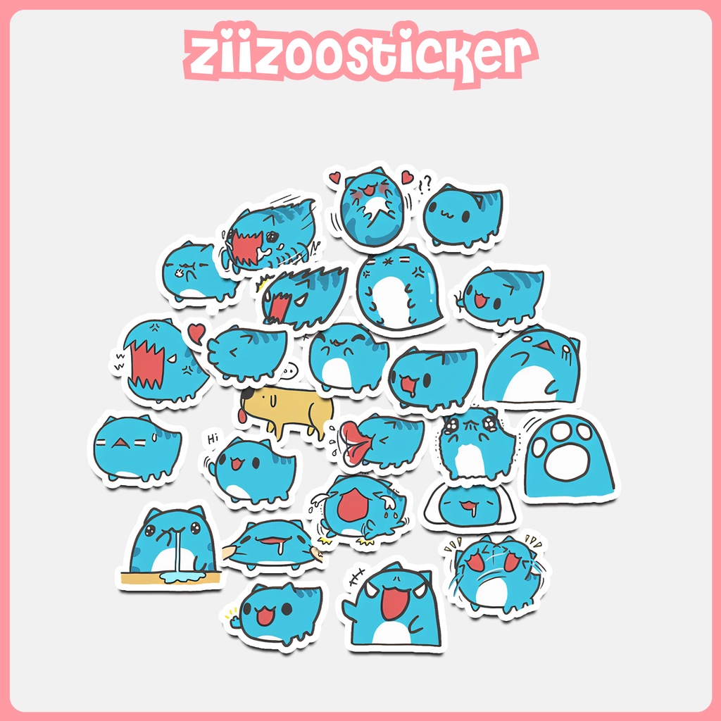 Mua Set 30 Sticker Mèo Capoo Cute, hình dán trang trí điện thoại ...