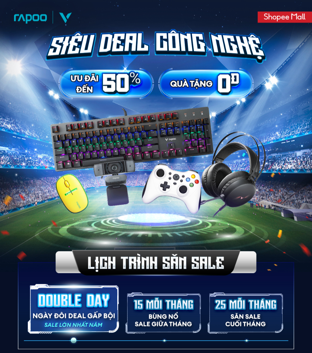 RAPOO OFFICIAL STORE - Shopee Mall Online | Shopee Việt Nam