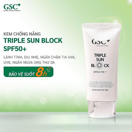 Mua Kem chống nắng GSC Triple Sun Block SPF50+ PA+++ 50ml chính hãng ...