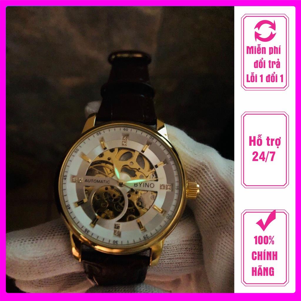 Mua ĐỒNG HỒ BYINO CƠ LỘ MÁY NAM AUTOMATIC KIỂU DÁNG SANG TRỌNG , HOT ...