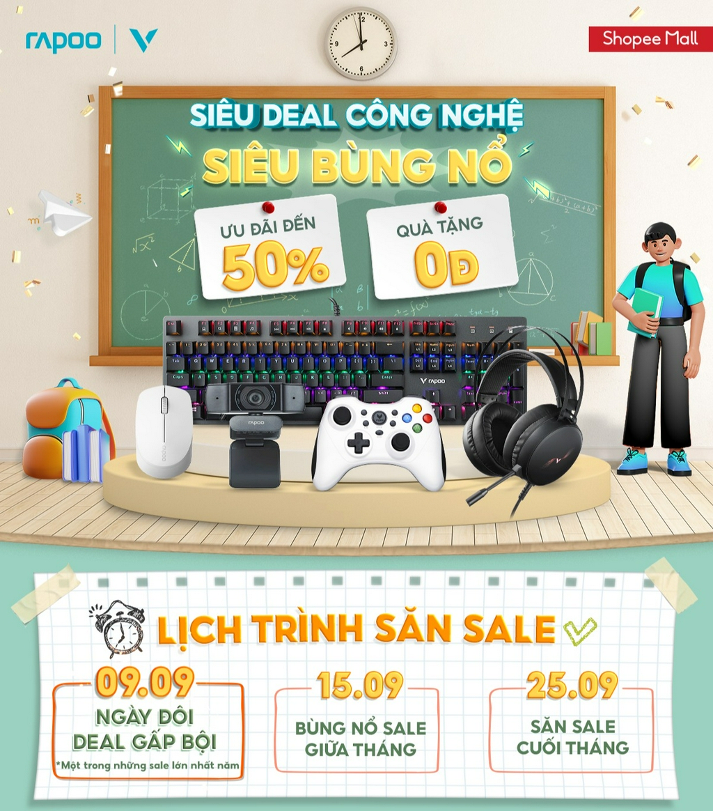 RAPOO OFFICIAL STORE - Shopee Mall Online | Shopee Việt Nam