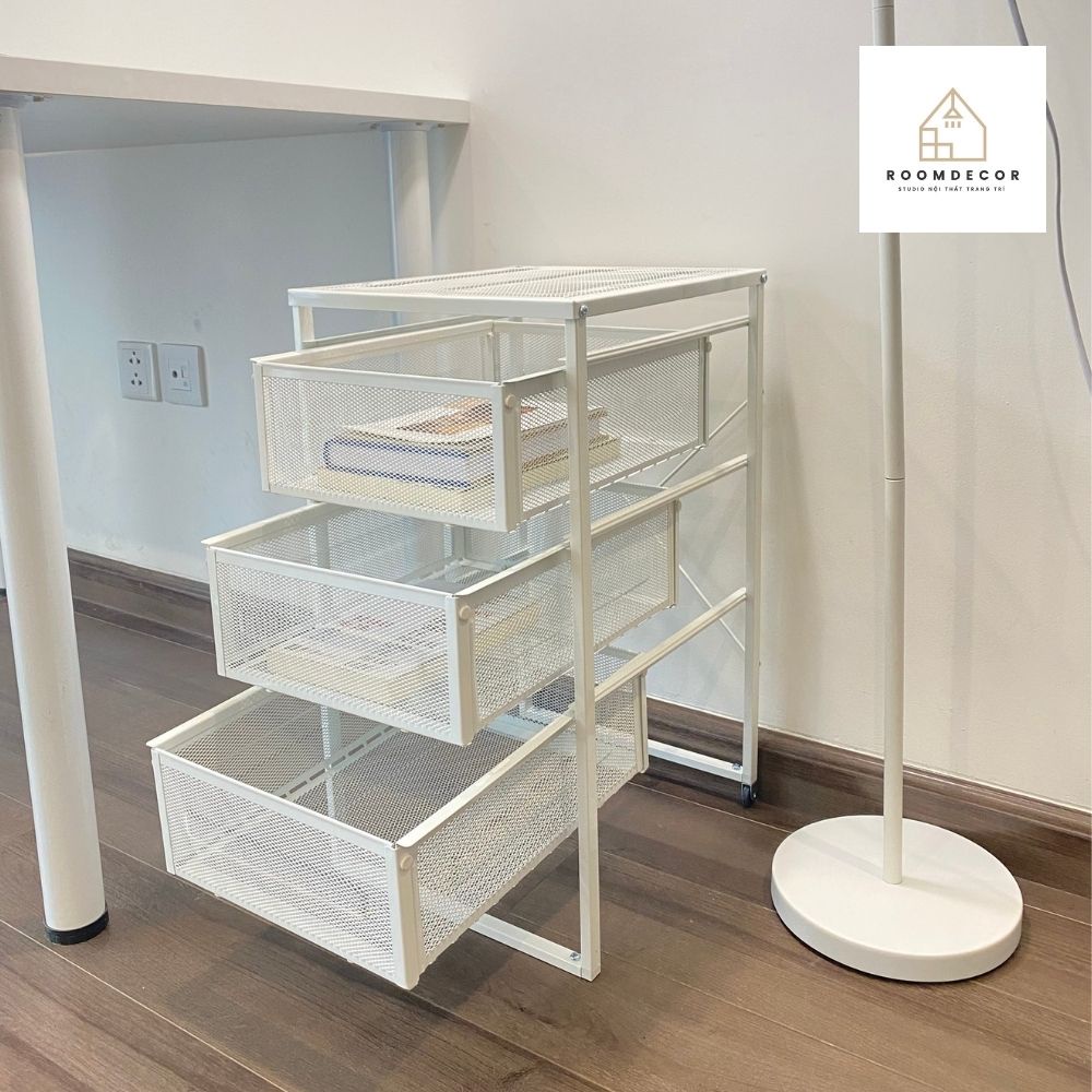 Mua Kệ Đựng Đồ Đa Năng 3 Tầng Để Sách Có Ngăn Kéo Chính Hãng IKEA giá ...