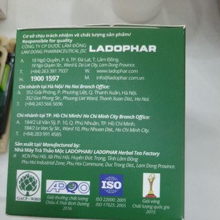 Trà Lado Atiso túi lọc Premium Hỗ Trợ Mát Gan, Tăng Tiết Mật. | Shopee ...