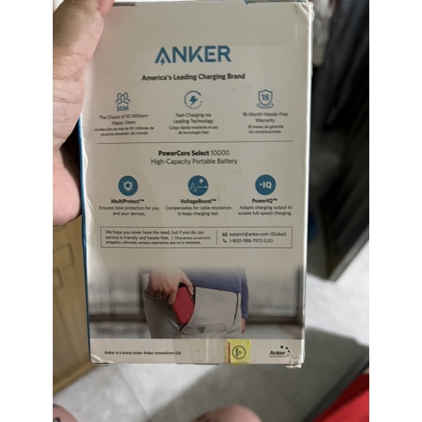Pin sạc dự phòng 10.000 mAh Anker PowerCore Select A1223 New Fullbox ...