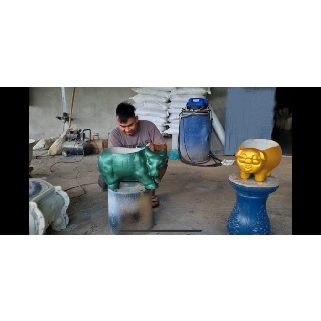 Mua khuôn con trâu nhưa ABS mới nhất ( tặng búa cao su) ( tặng chốt ...