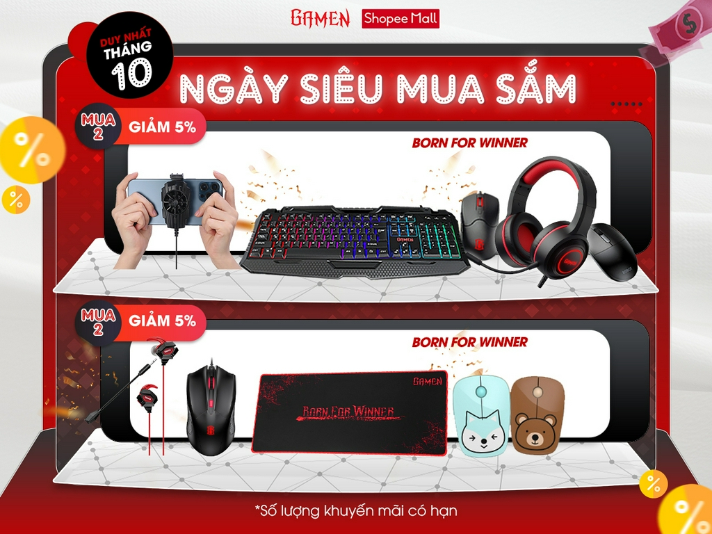 Gamen Official Store - Shopee Mall Online | Shopee Việt Nam