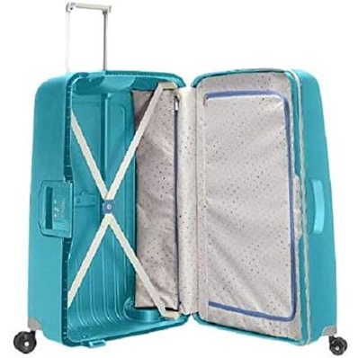 Vali du lịch SAMSONITE SCURE Spinner 5520 size 20 canbin Aqua Blue ...