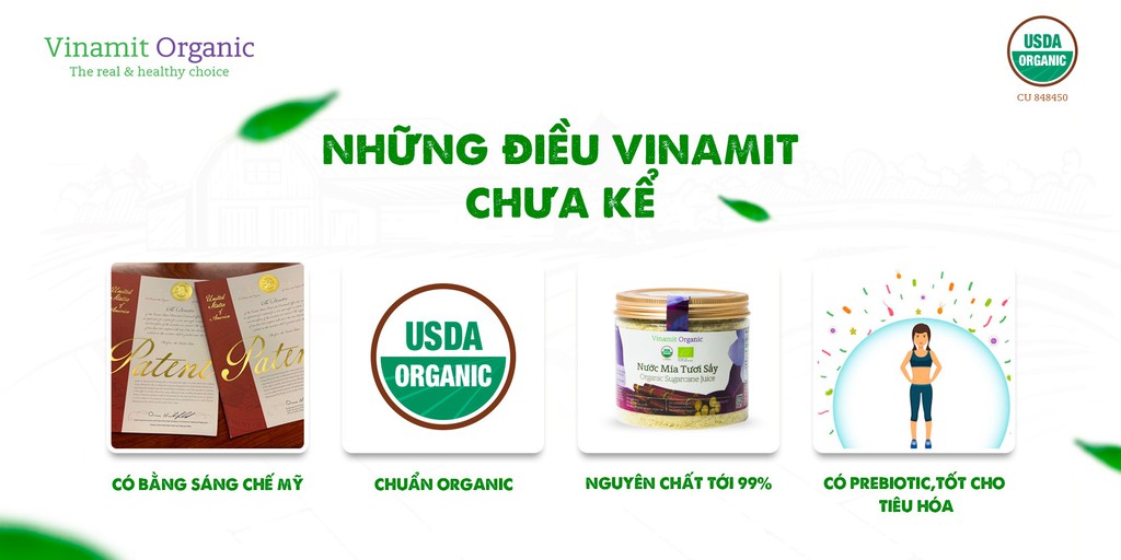 vinamit_organic - Cửa Hàng Online Chính Hãng | Shopee Việt Nam