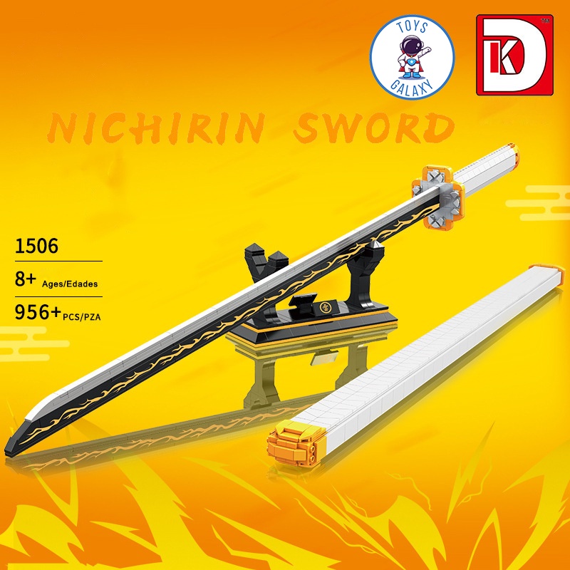 Đồ Chơi Lắp Ráp Kiểu LEGO Mô Hình Nhật Luân Kiếm Của Zenitsu Agatsuma ...