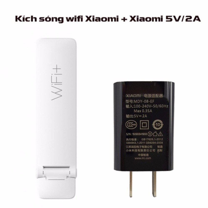 Kích sóng wifi repeater Xiaomi Gen 2 + Củ sạc Xiaomi 5V/2A | Shopee ...
