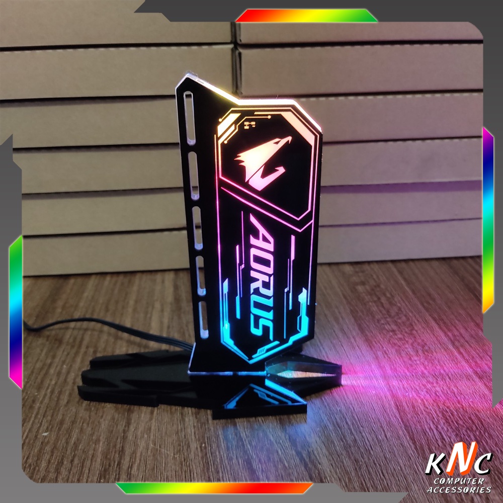 Mua Giá Đỡ VGA Dạng Đứng Hình Họa Tiết Aorus Led ARGB Đồng Bộ Hub ...