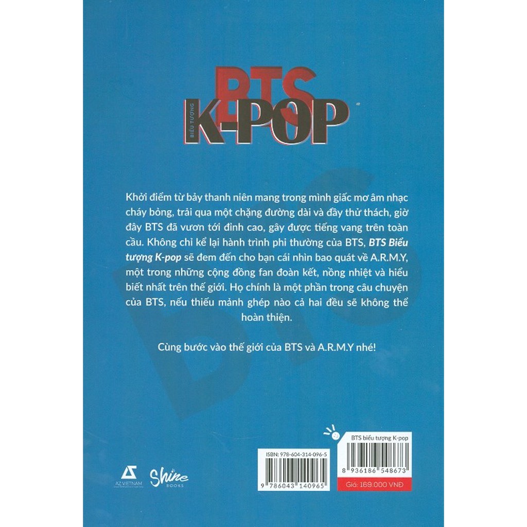 Sách - BTS - Biểu Tượng K-POP | BigBuy360 - bigbuy360.vn
