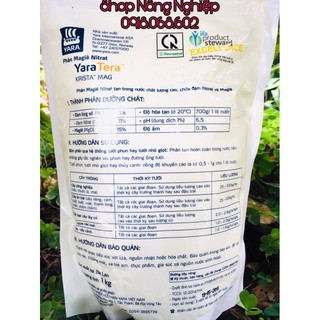 Phân bón Yara Tera Krista MAG 1kg | Shopee Việt Nam