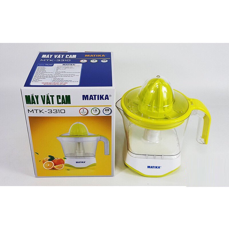 Mua Máy Vắt Cam kiệt nước 1L MATIKA MTK3310 Công Suất 40W Xoay 2 Chiều ...