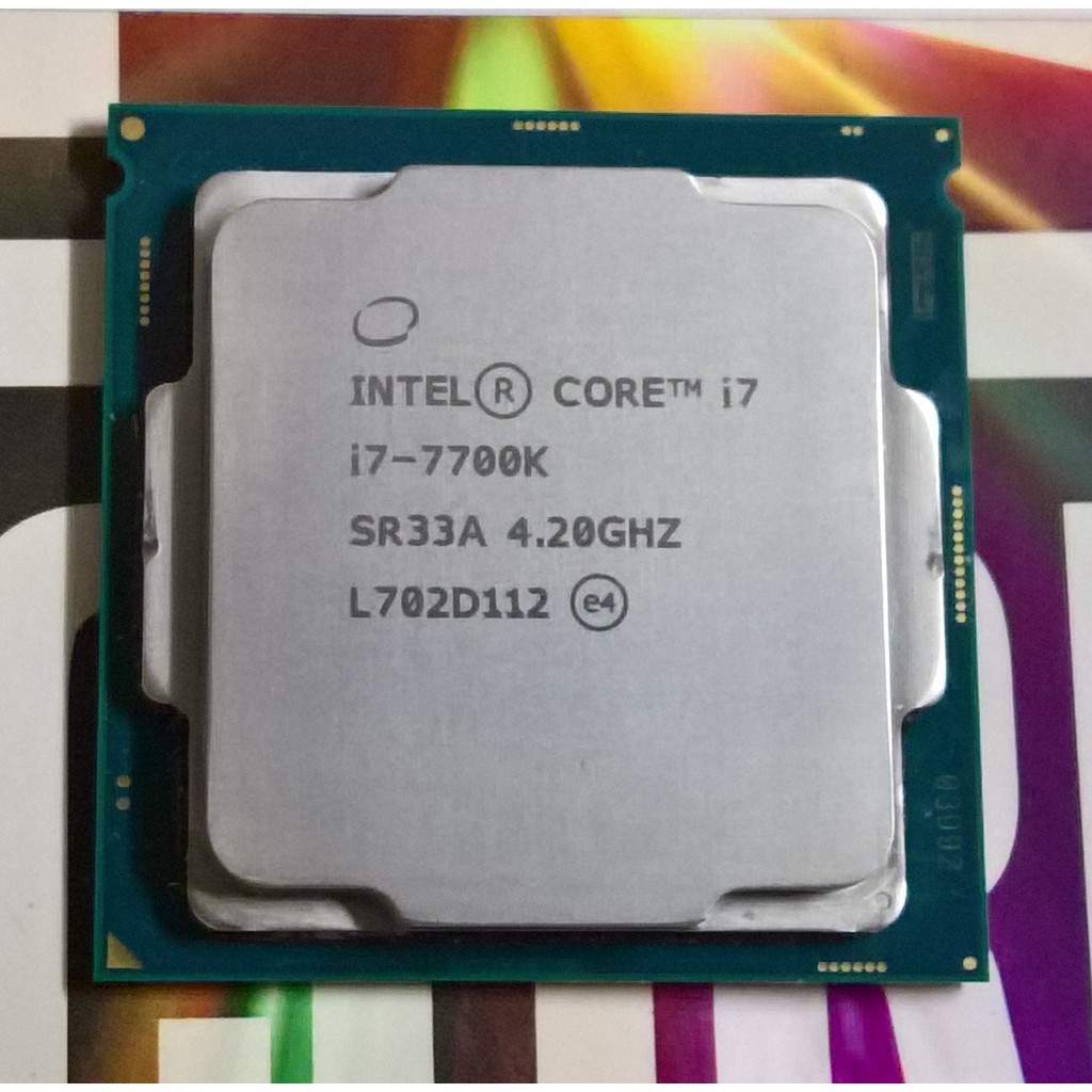 Bộ vi xử lý CPU Intel 7th Gen Core i7-7700K Desktop Processor Box ...