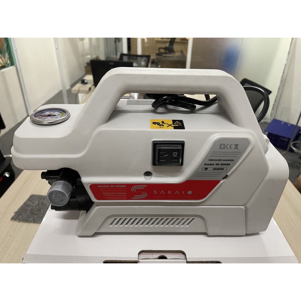 Mua Máy rửa xe áp lực cao gia đình SAKAIO SK 2500R 2500W , động cơ từ ...