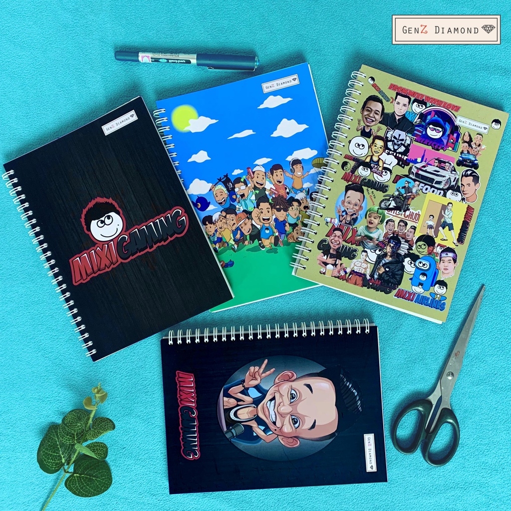 Mua Sổ Tay Mixi Gaming, Sổ Tay A Độ Mixi, Team Refund 2022 Gáy Xoắn Lò ...