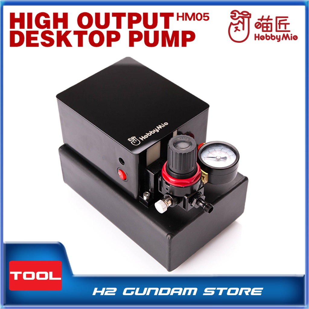 [Hobby Mio] Máy nén khí sơn mô hình mini High Output Desktop Pump HM-05 | Shopee Việt Nam