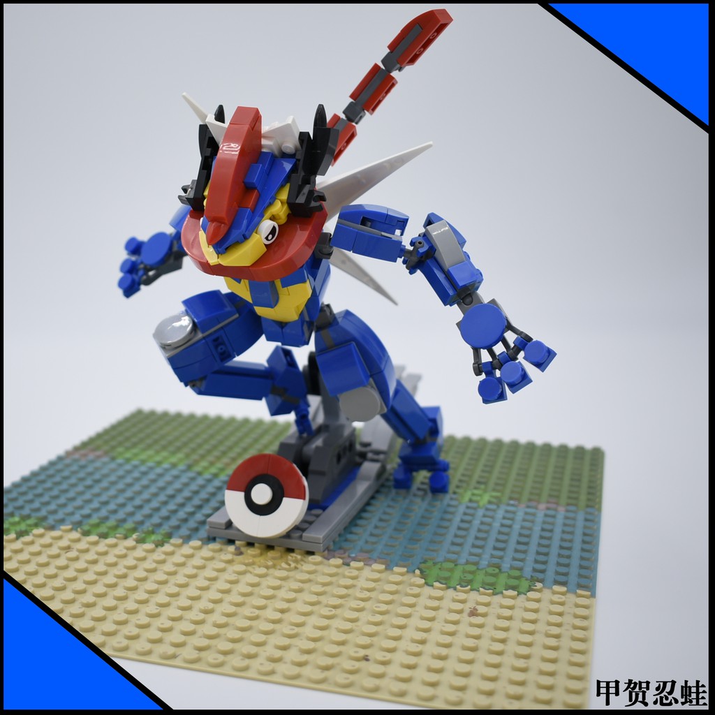 mô hình lắp ráp lego pokemon greninja | Shopee Việt Nam
