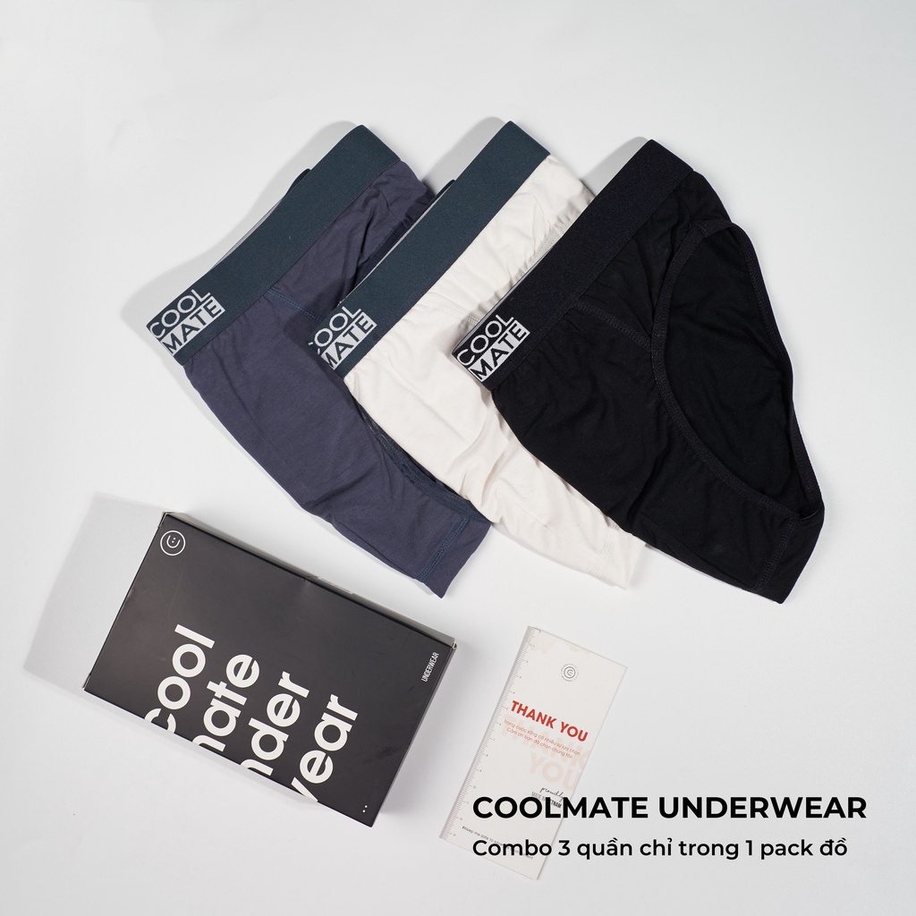 Combo 3 Quần lót tam giác nam BRIEF BAMBOO kháng khuẩn Coolmate ...