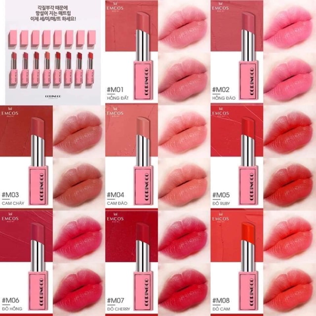 son cherry chu bonny matte | Shopee Việt Nam