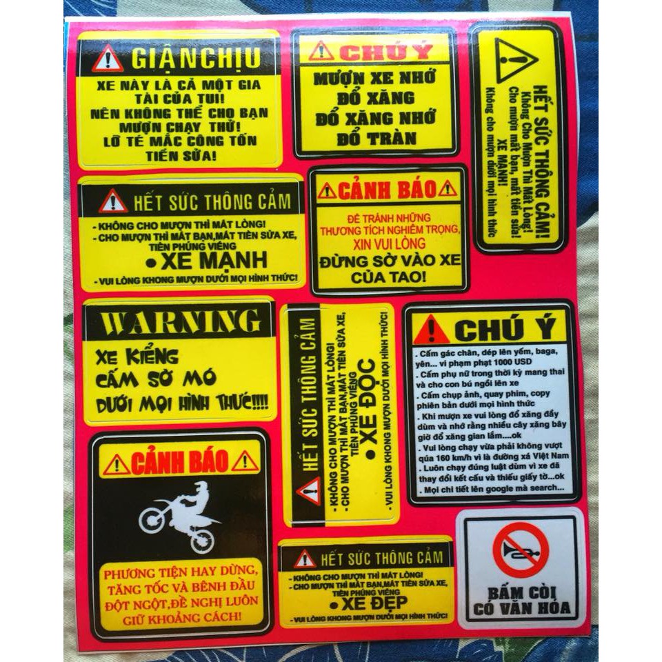 Tem Xe | Shopee Việt Nam