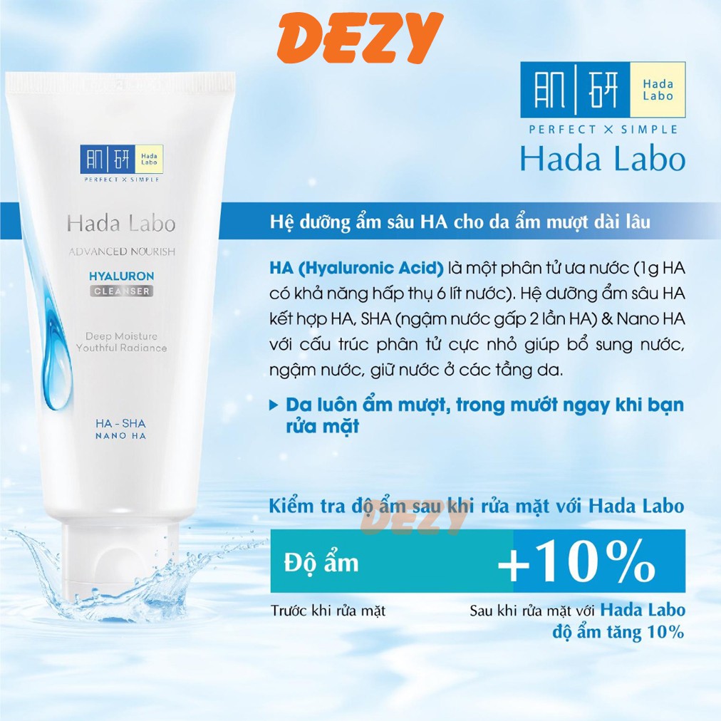 Sữa Rửa Mặt Hada Labo CHÍNH HÃNG Dưỡng Ẩm Dưỡng Trắng Da Collagen Ngừa ...