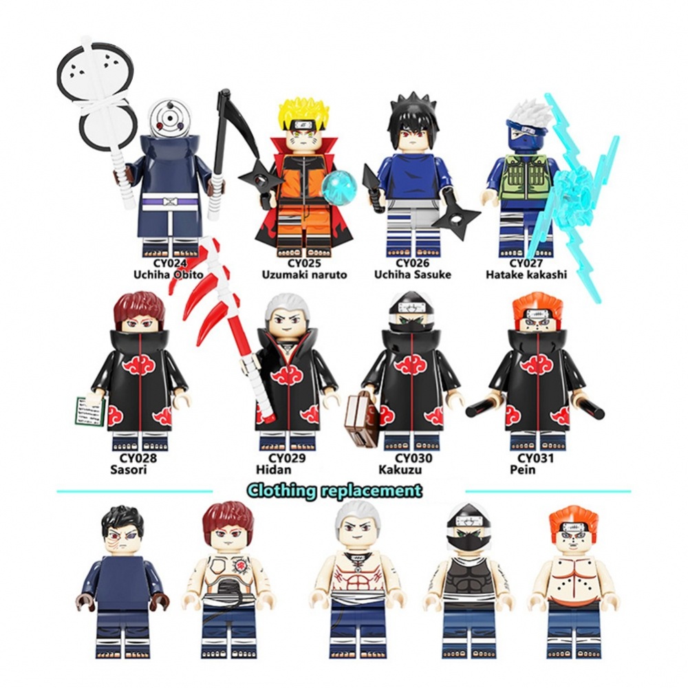 Mua Bộ lắp ghép nhân vật akatsuki trong naruto chất lượng cao giá rẻ ...