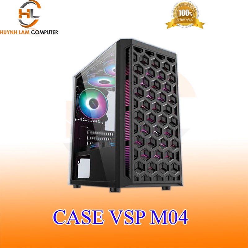 CASE MÁY TÍNH VSPTECH M04 GAMING MID TOWER CHASSIS - VSP PHÂN PHỐI ...