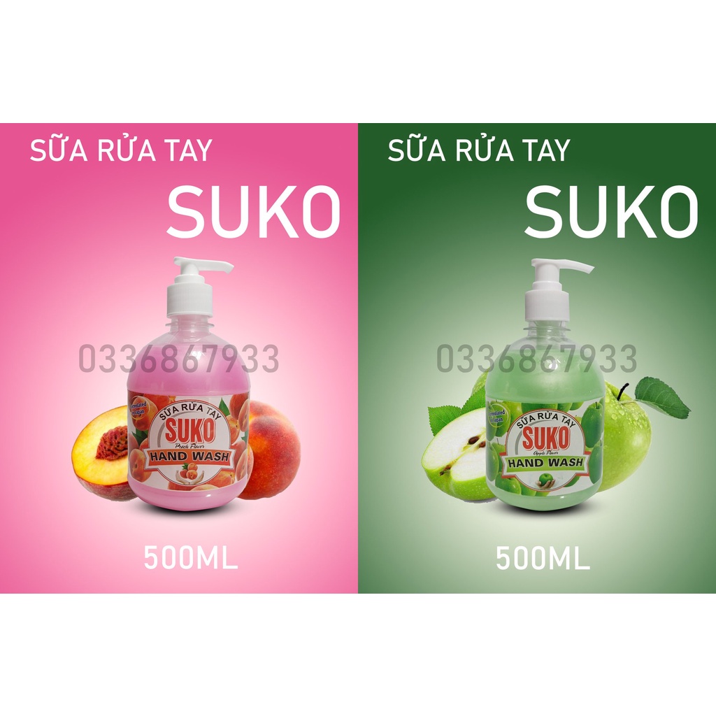 Nước rửa tay suko hàng chính hãng 500ml | Shopee Việt Nam