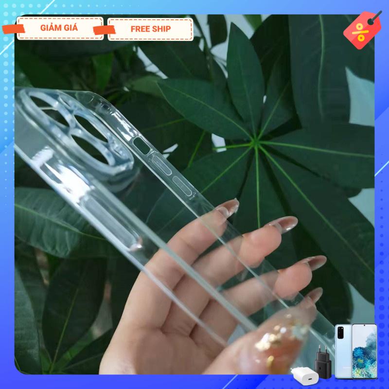 Ốp điện thoại tpu trong suốt dày dặn thích hợp cho iphone 13 13 pro max 12 12 pro max 1111 pro ...