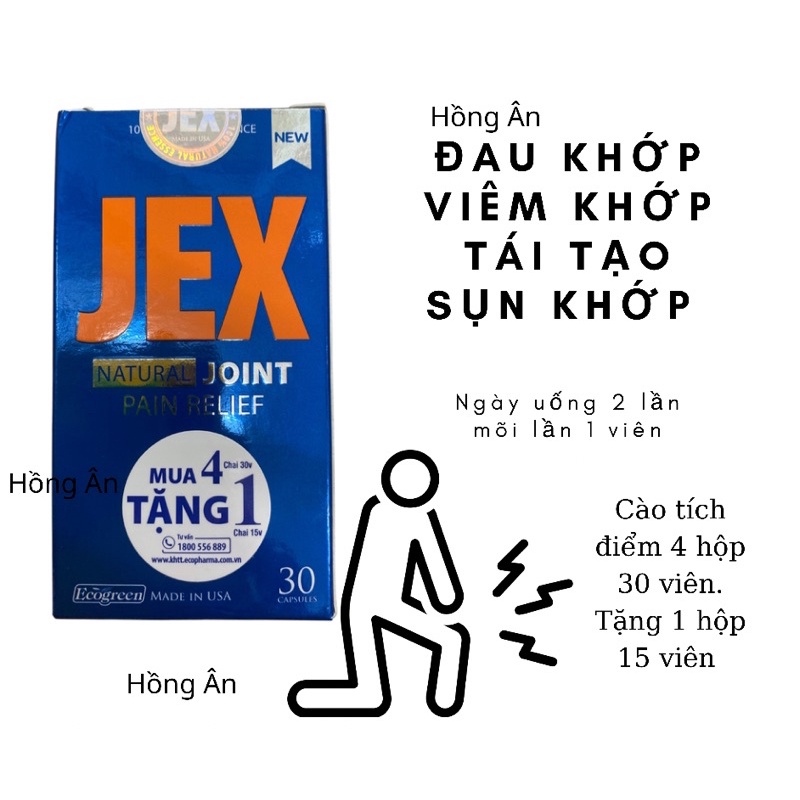 JEX Peptan MAx hộp 30 viên ️ Cào tích điểm 4hộp tặng 1hộp 15 viên ...