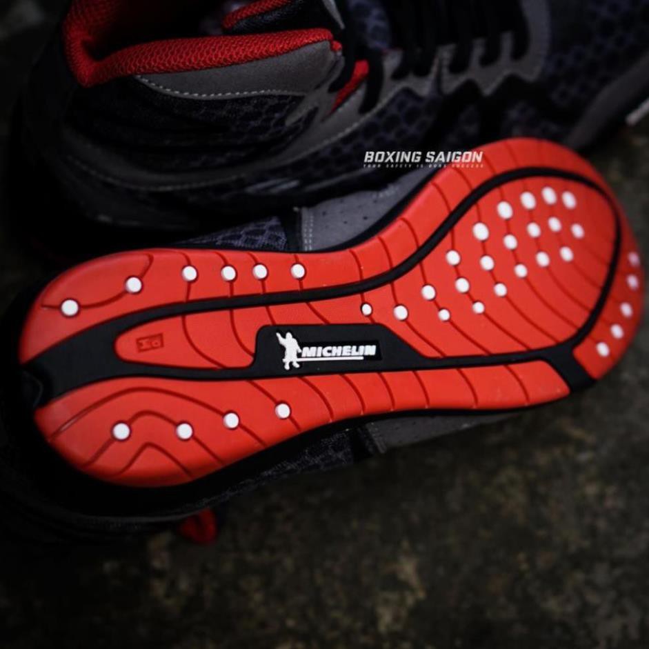 Mua Giày boxing Everlast Michelin PIVT Low - Xám/Đỏ [Sẵn Hàng] . ⋆ ...