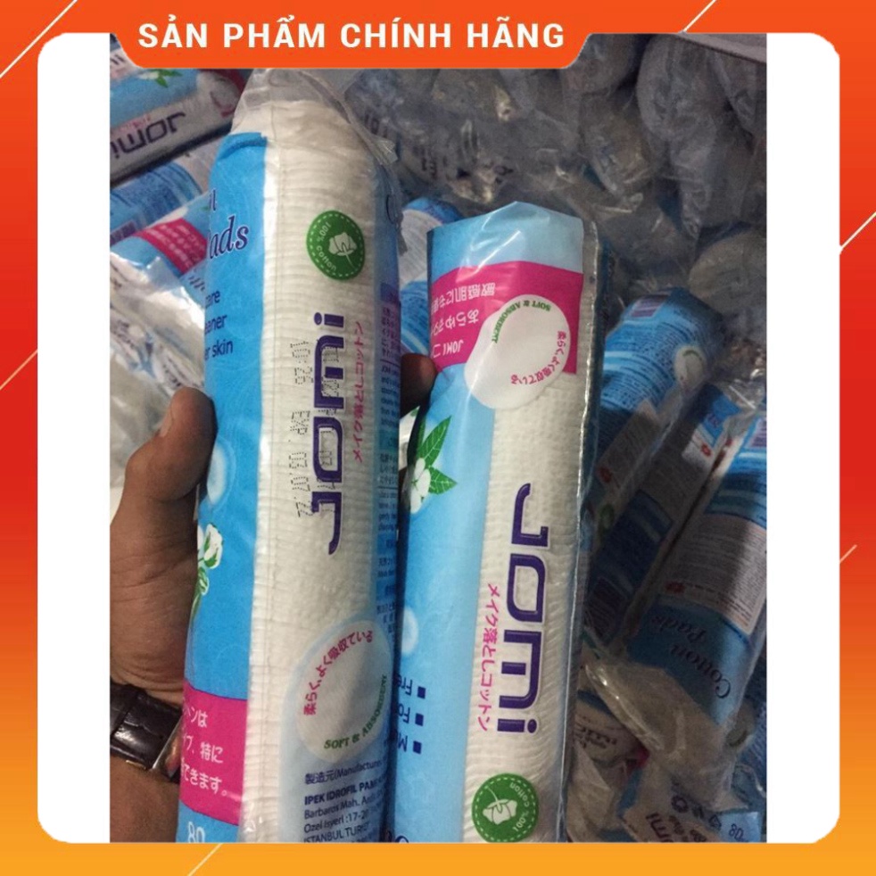 Bông Tẩy Trang Jomi nhật 80 miếng vs 120 miếng | Shopee Việt Nam