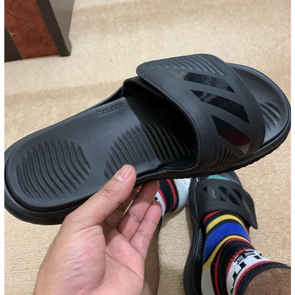 Mua Dép Adidas ALPHABOUNCE BASKETBALL SLIDE Nam Hàng Xuất Dư- Full Box ...